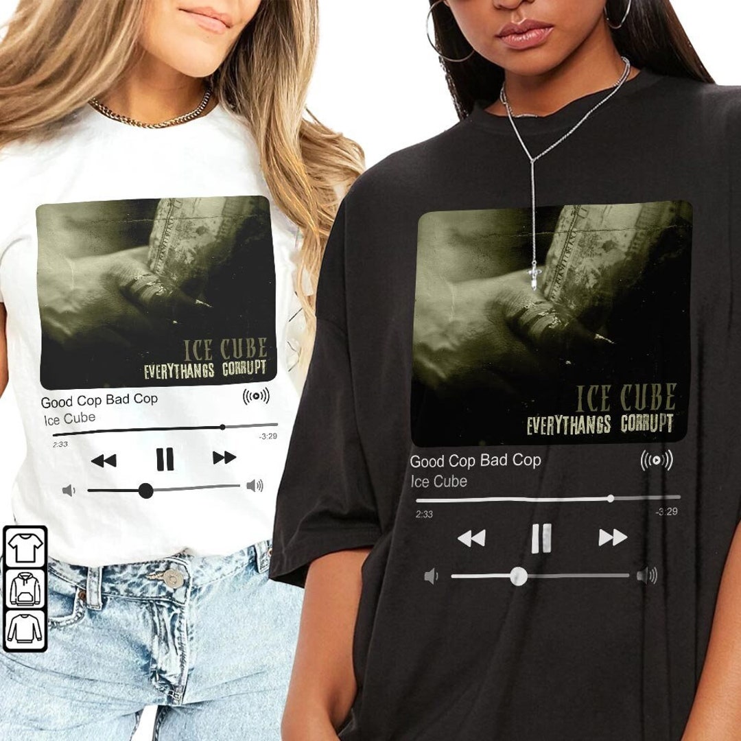Good Cop Bad Cop Ice Cube Album Tracklist Shirt Ice Cube - Etsy