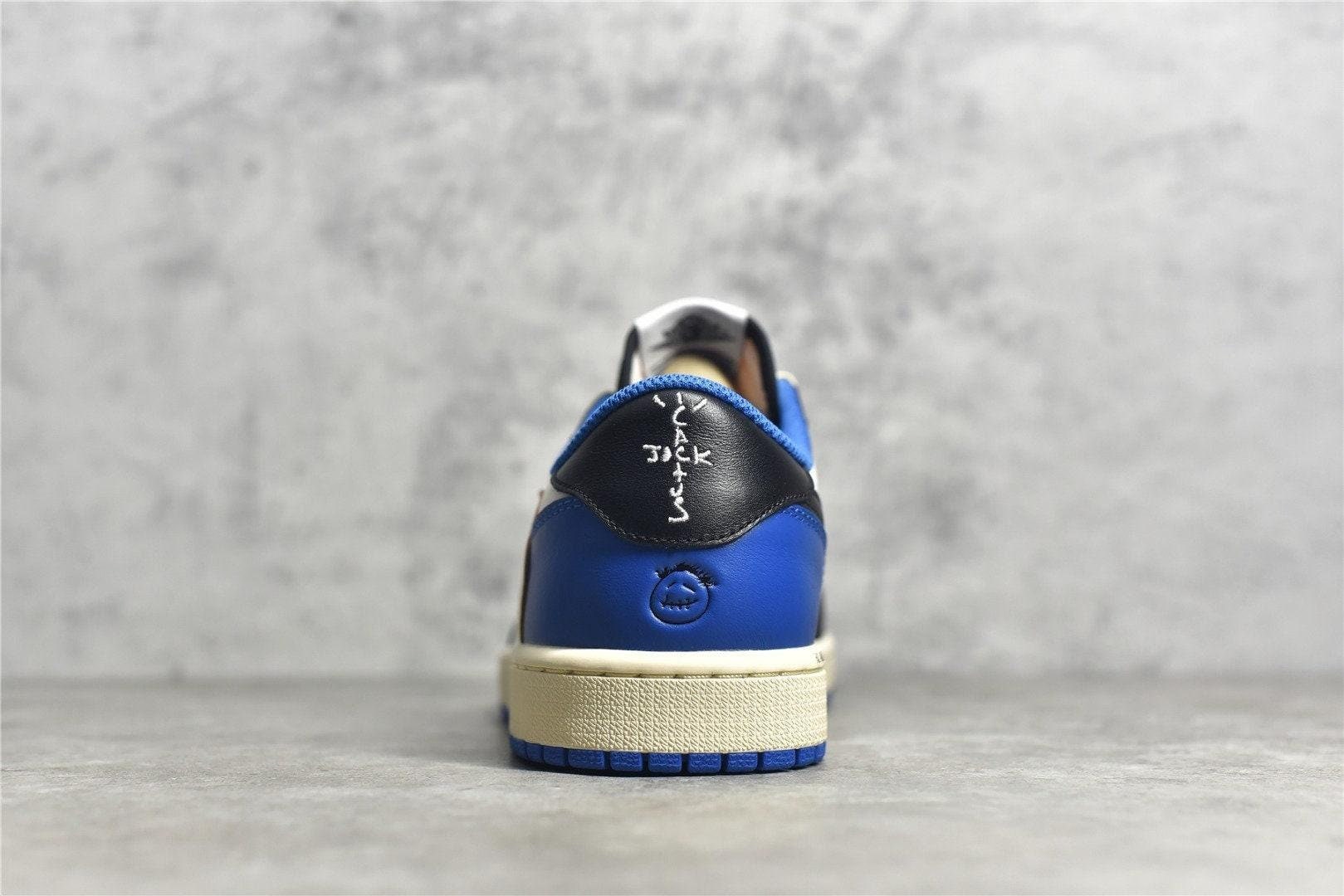 Sneaker Retro 1 Low Frgmnt Travis Blue White Scott Shoes - Etsy