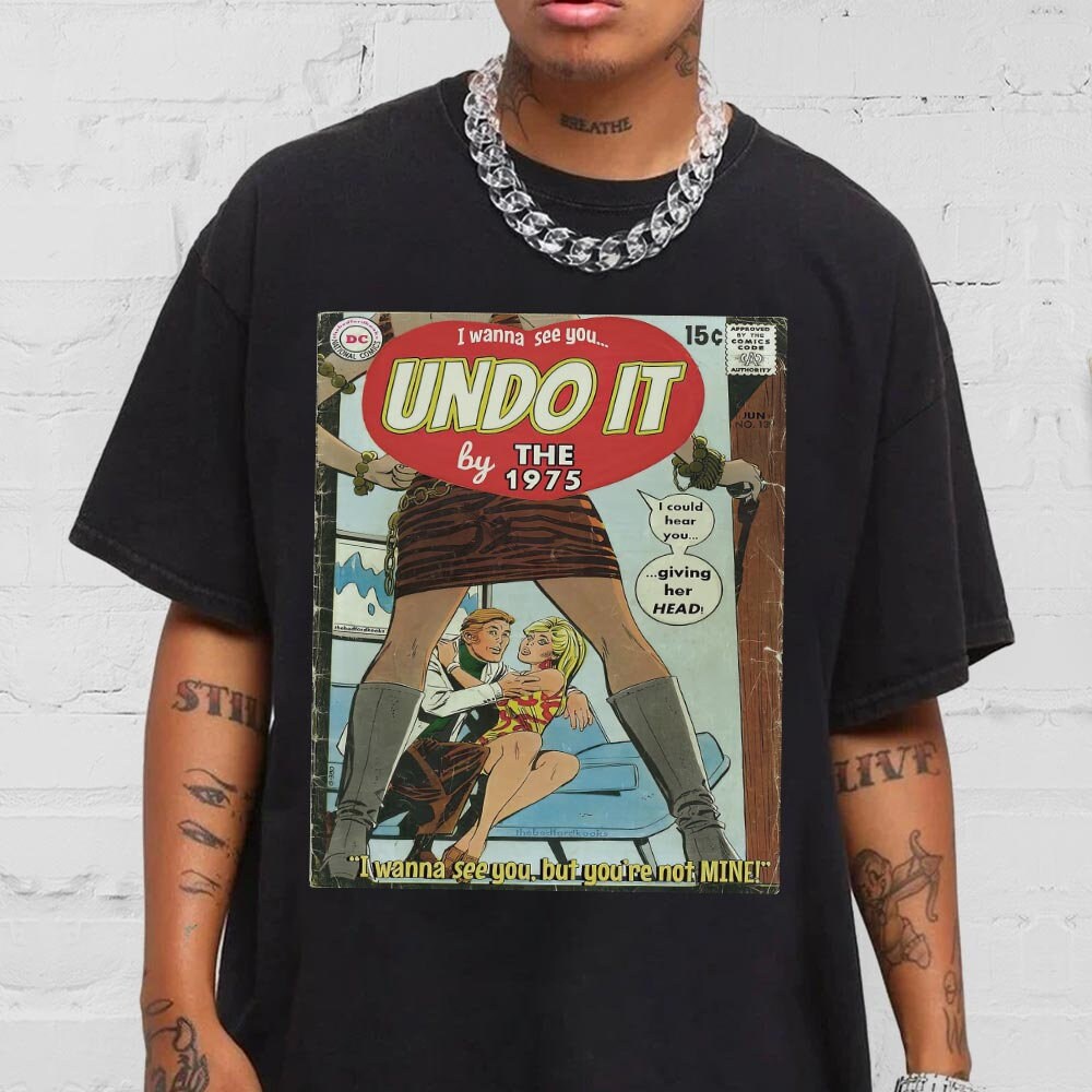 The 1975 Undo It Shirt Retro Vintage 90s Hip Hop Graphic Tee Comic Sweatshirt sold by Carla ...