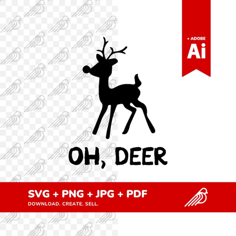 Oh Deer Svg - Etsy