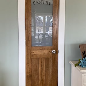 Pantry Door Custom Farmhouse Distressed Style - Etsy