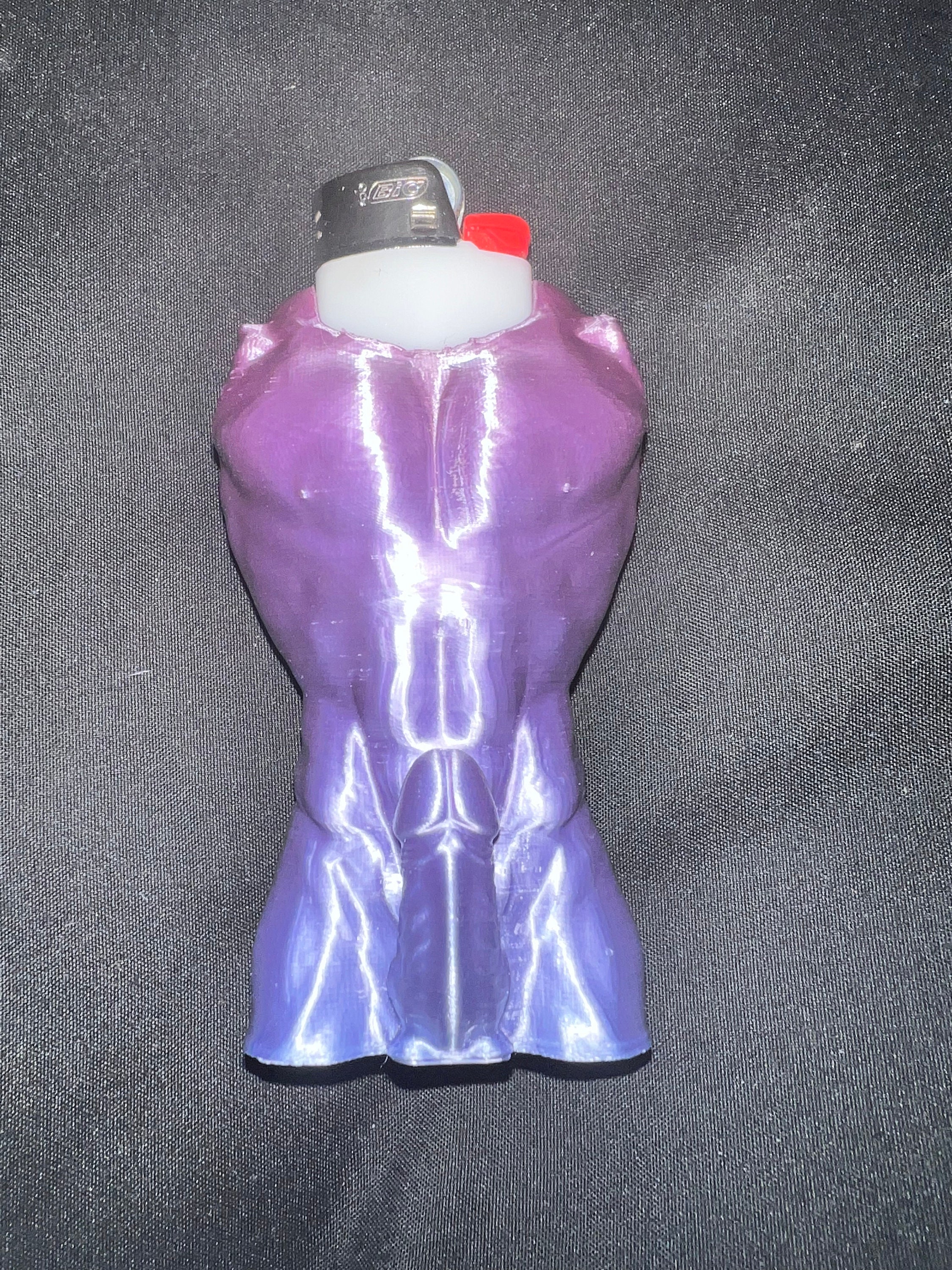 3D Printed Male Body Lighter Holder - Etsy