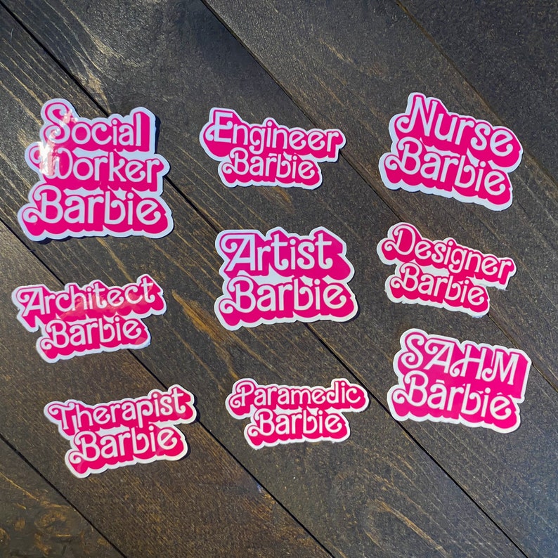 Custom Barb Vinyl Sticker - Etsy