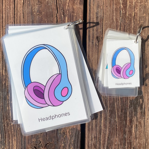 Lanyard Visuals Non Verbal Communication Special Education - Etsy Australia