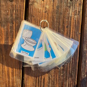 Visual Communication Cards for Kids - AAC - Great for Autism, Speech ...