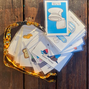 Visual Communication Cards for Kids - AAC - Great for Autism, Speech ...