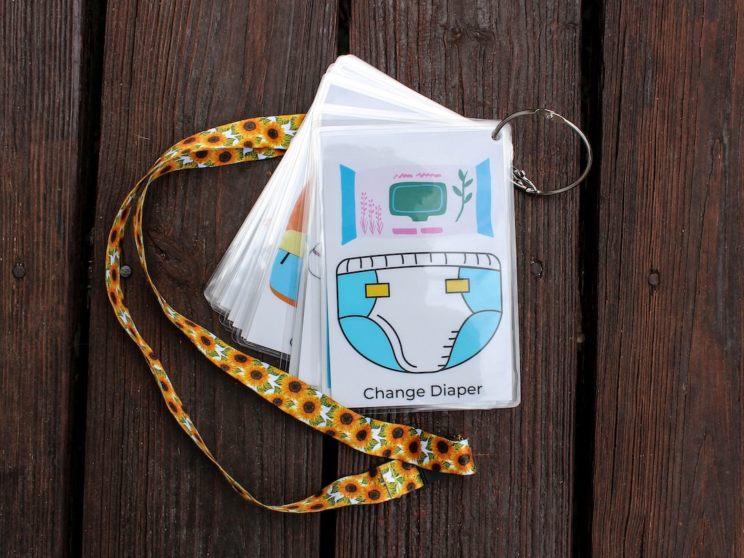 Visual Communication Cards for Kids AAC Great for Autism - Etsy