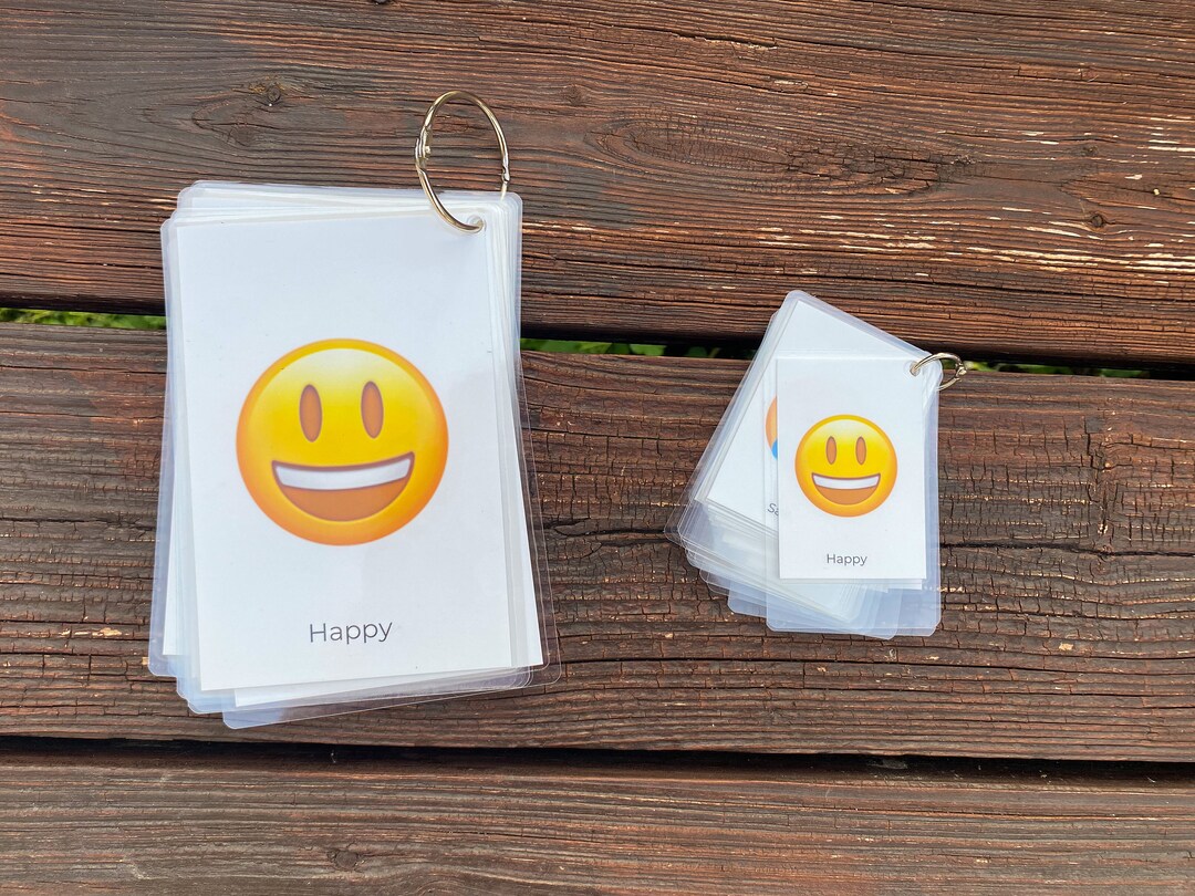 Emotions & Feelings - Visual Communication Cards for Kids - AAC for ...