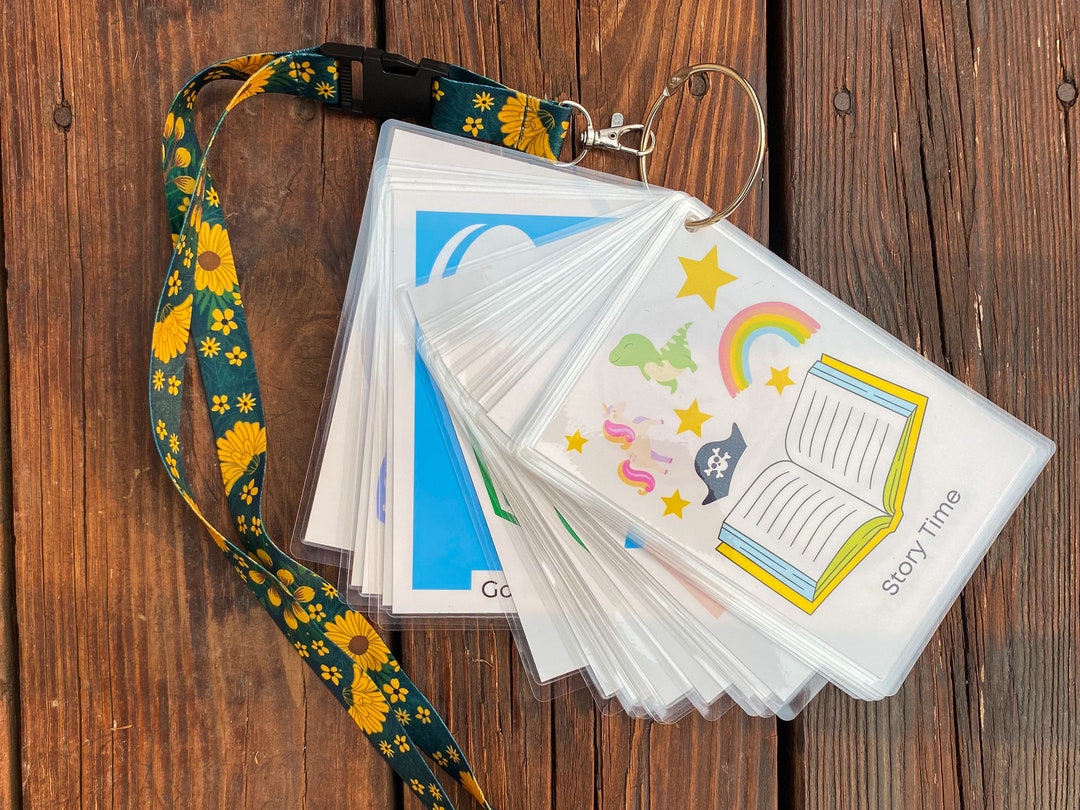 Back 2 School Pack Visual Communication Cards for Kids AAC for Autism ...