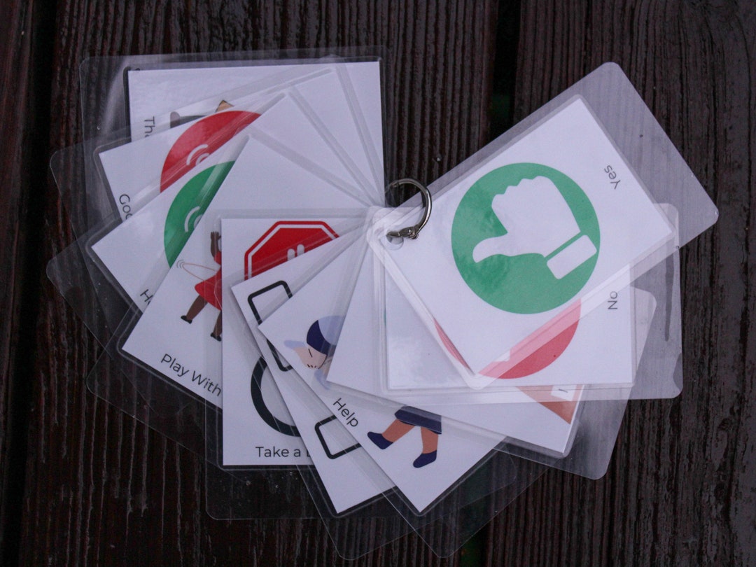 Conversation Minis Visual Communication Cards for Kids AAC for Autism ...