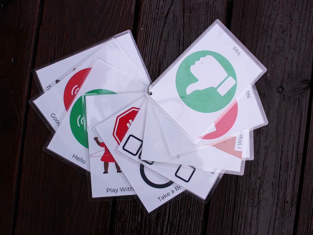 Conversation Pack Visual Communication Cards for Kids AAC - Etsy