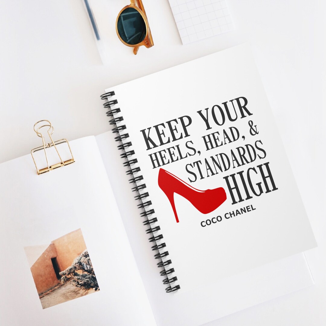 Motivational Journal - Keep Your Standards High - Etsy