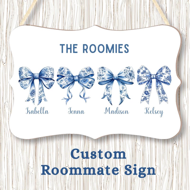 Roommate Sign - Etsy