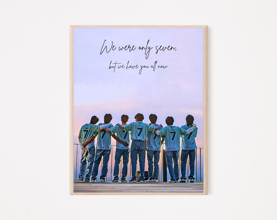 BTS Poster BTS Wall Art Bts Print Bts Wall Poster Bts - Etsy