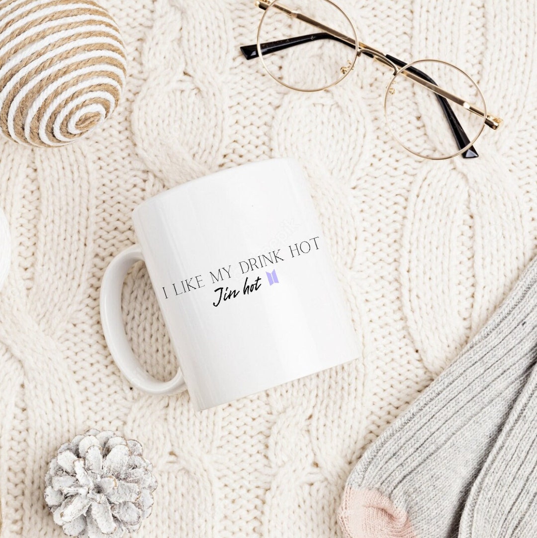 BTS Mug Jin BTS BTS Cup Kim Seokjin Kpop Mug - Etsy