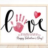 PRINTABLE Valentines Day Handprint Art Craft Project, Sucker for You ...