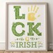 PRINTABLE St. Patrick's Day Handprint Art Craft for Kids, Luck of the ...