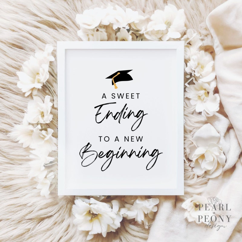 A Sweet Ending to a New Beginning - Etsy
