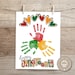 PRINTABLE Juneteenth Handprint Art Craft for Kids, Freedom Day Keepsake ...