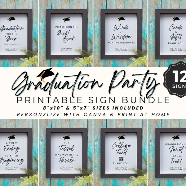 Graduation Signs - Etsy