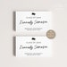 EDITABLE Graduation Name Card Insert Template, Grad Announcement Insert ...