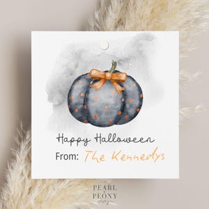 PRINTABLE Cute Halloween Gift Tag, Printable Teacher Classroom Party ...