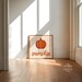 PRINTABLE Pumpkin Wall Art Hello Pumpkin Print Plaid Pumpkin - Etsy