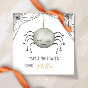 PRINTABLE Cute Halloween Gift Tag, Printable Teacher Classroom Party ...