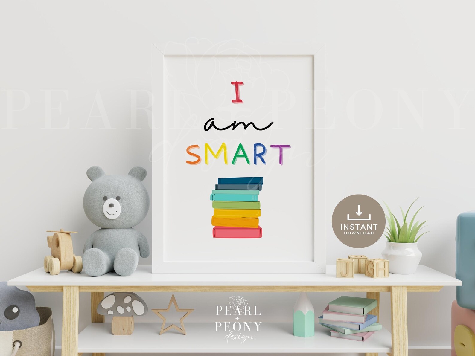PRINTABLE Set of 6 Preschool Classroom Posters, Homeschool Printables ...