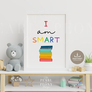 PRINTABLE Set of 6 Preschool Classroom Posters, Homeschool Printables ...