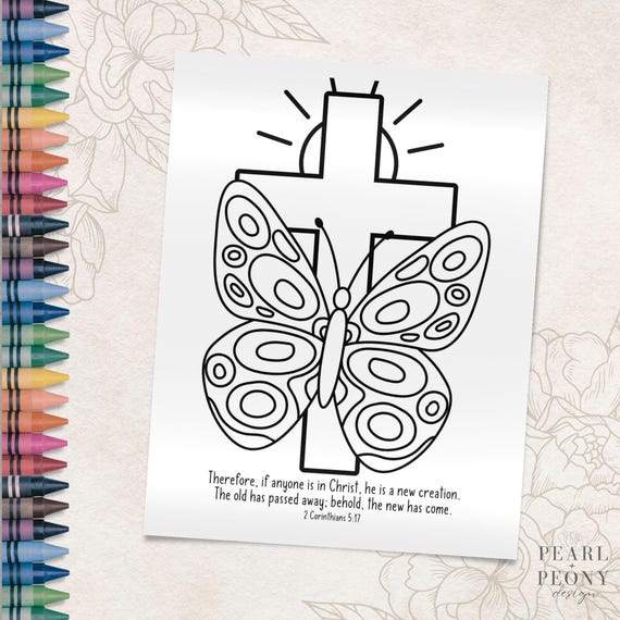 New Life Coloring Page [2025]