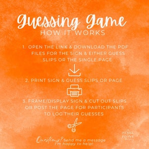 PRINTABLE Candy Corn Guessing Game, Thanksgiving Birthday Party Game ...