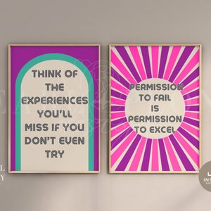 PRINTABLE Growth Mindset Poster Bundle, Boho Classroom Decor, Calm Down ...