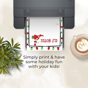 PRINTABLE Christmas Elf Notes, Personalize Notes From Your Elf, Elf ...