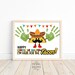 PRINTABLE Mardi Gras Handprint Art Craft for Kids, Good Times Roll ...