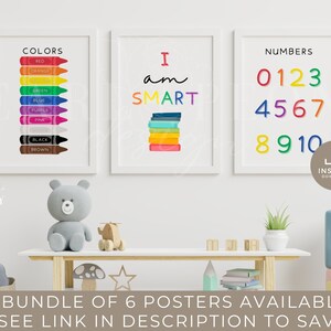 PRINTABLE Preschool Alphabet Learning Poster, Homeschool Printable ...