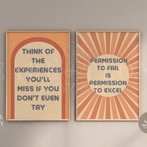 PRINTABLE Growth Mindset Poster Bundle, Boho Classroom Decor, Calm Down ...