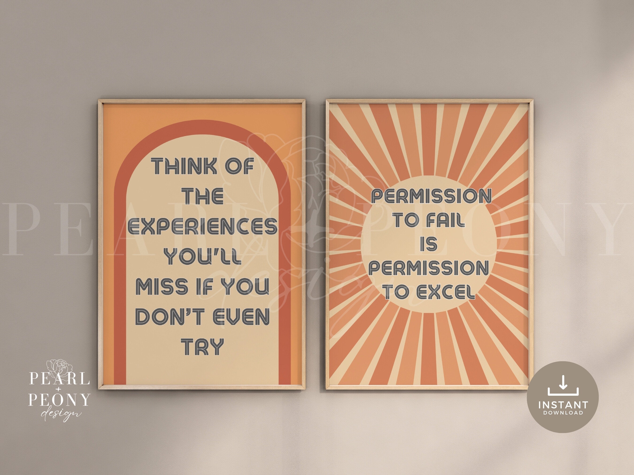 PRINTABLE Growth Mindset Poster Bundle Boho Classroom Decor - Etsy