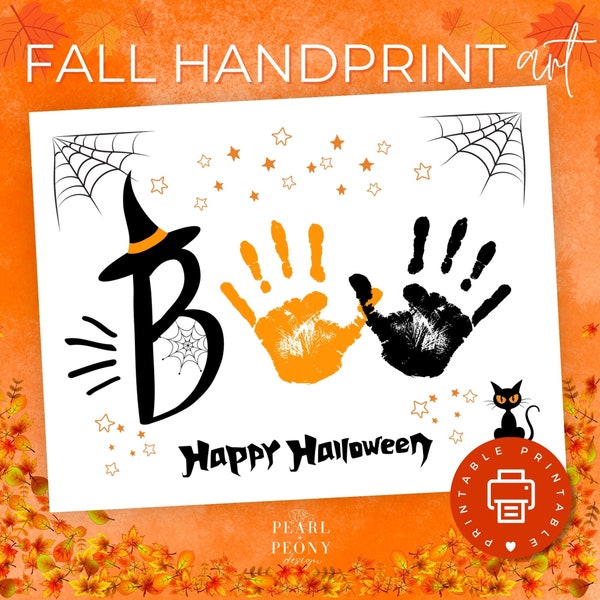 Handprint Art - Etsy