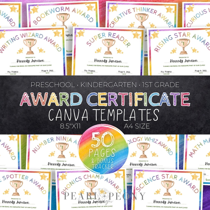 Funny Awards for School - Etsy