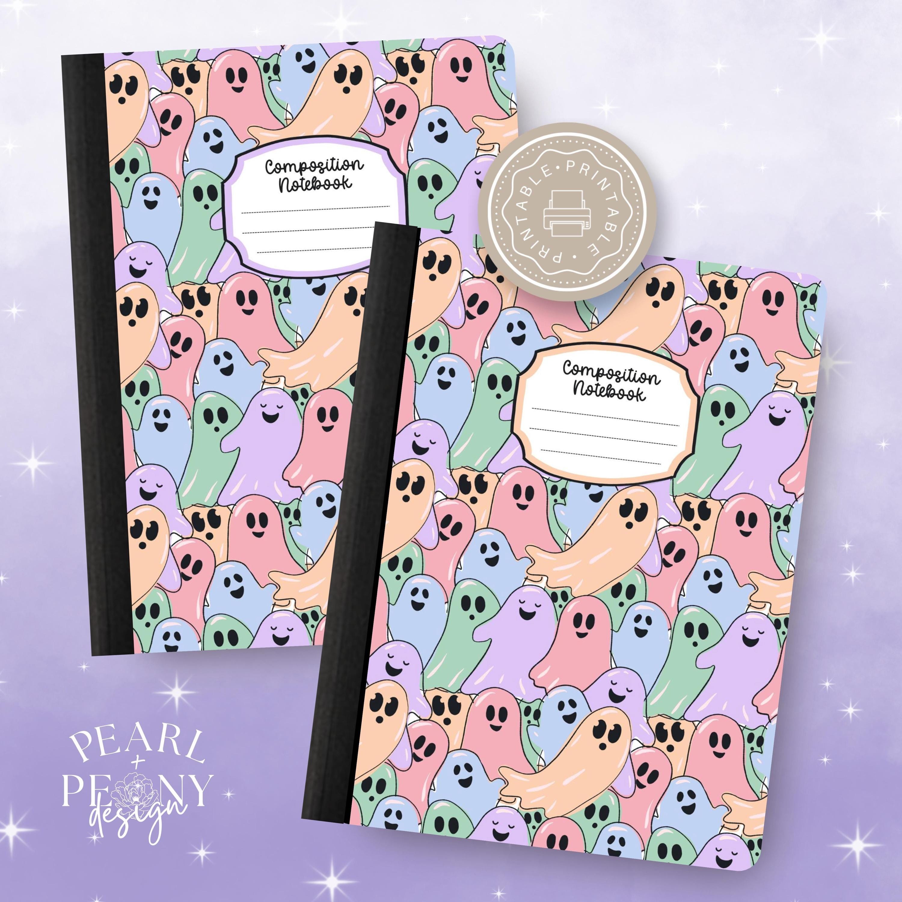 PRINTABLE Composition Notebook Cover PNG, Back to School Journal Cover ...