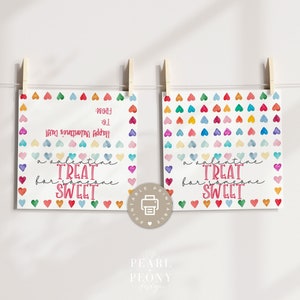 PRINTABLE Valentines Day Cookie Bag Toppers, Treat Bag Toppers, Party ...