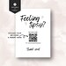 PRINTABLE Feeling Tipsy Sign Template | Tip Your Bartender Sign ...