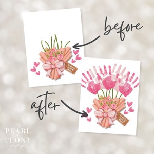 PRINTABLE Teacher Appreciation Handprint Art Craft, Keepsake Art ...