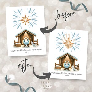 PRINTABLE Christian Christmas Handprint Art Craft, Holiday Bible Verse ...