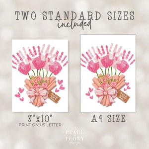 PRINTABLE Teacher Appreciation Handprint Art Craft, Keepsake Art ...