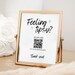 PRINTABLE Feeling Tipsy Sign Template Tip Your Bartender - Etsy