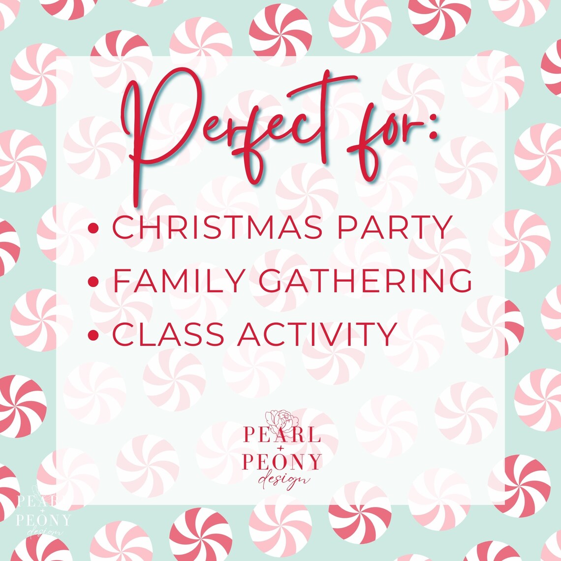 PRINTABLE Christmas Party Game Bundle, Family Party Game, Christmas ...