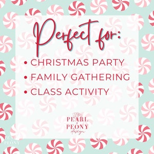 PRINTABLE Christmas Party Game Bundle, Family Party Game, Christmas ...