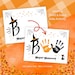 PRINTABLE Halloween Handprint Art, Boo Handprint Fall Art Craft ...